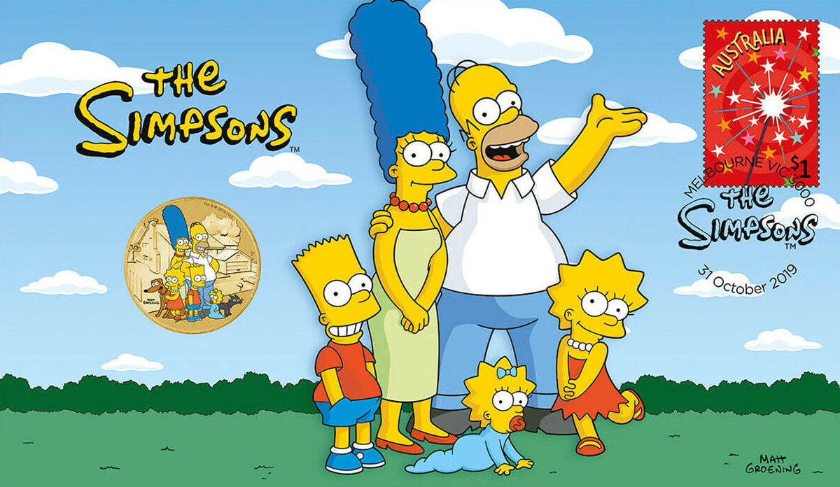 2019 $1 The Simpsons PNC – Thompsons Coins