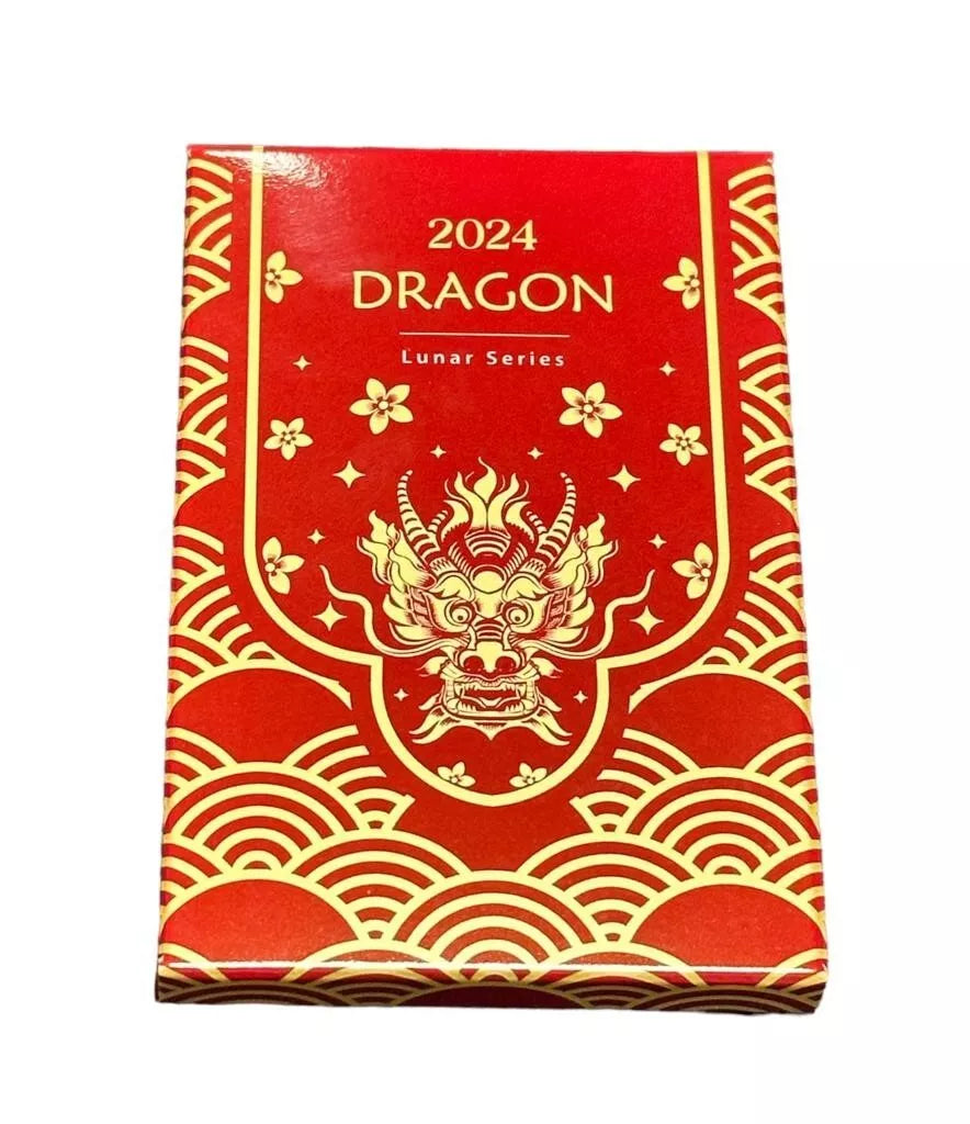 2024 PAMP Lunar Year of the Dragon Holographic 50 Gram Silver Bar ...