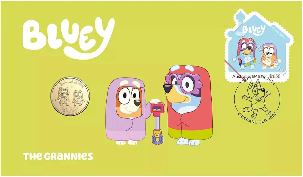 2024 $1 Bluey PNC - The Grannies – Thompsons Coins