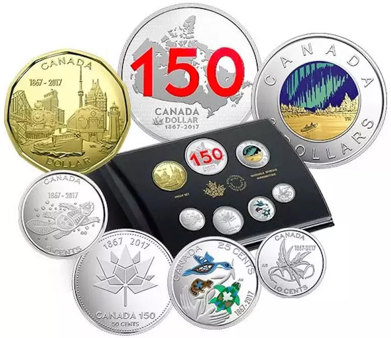 2017 Canada Limited Edition Silver Dollar Proof Set - Canada 150: Our ...