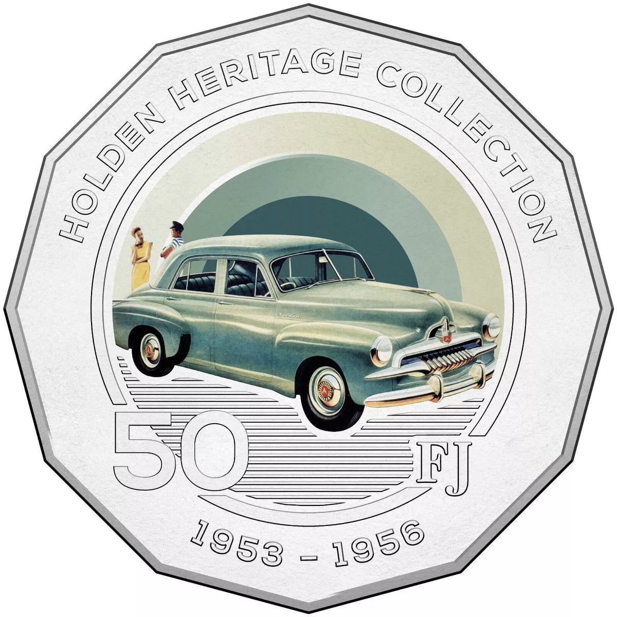 2016 50c Holden Heritage FJ Coin in Card – Thompsons Coins