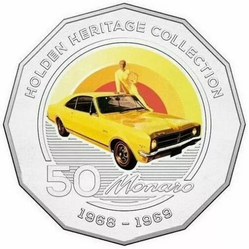 2016 50c Holden Heritage HK Monaro Coin in Card – Thompsons Coins