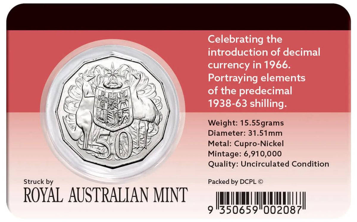2016 Changeover 50c Coin Pack – Thompsons Coins