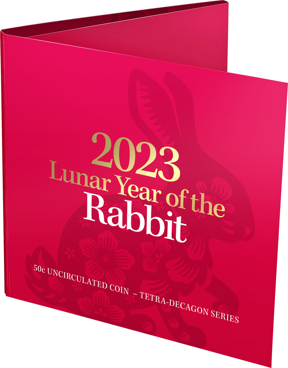 2023 Lunar Year of the Rabbit 50c Tetra Decagon Coin – Thompsons Coins