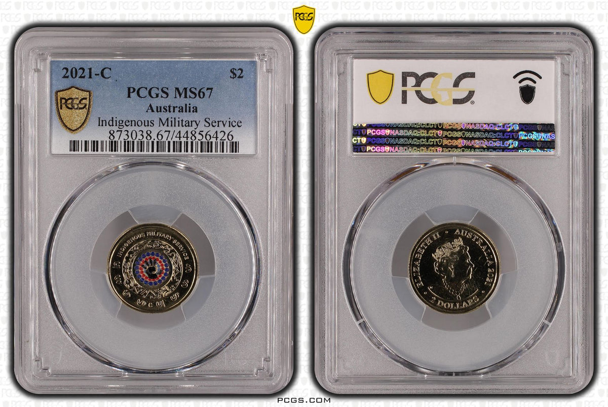 2021 Indigenous Military Service C Mintmark $2 Coin MS67 – Thompsons Coins