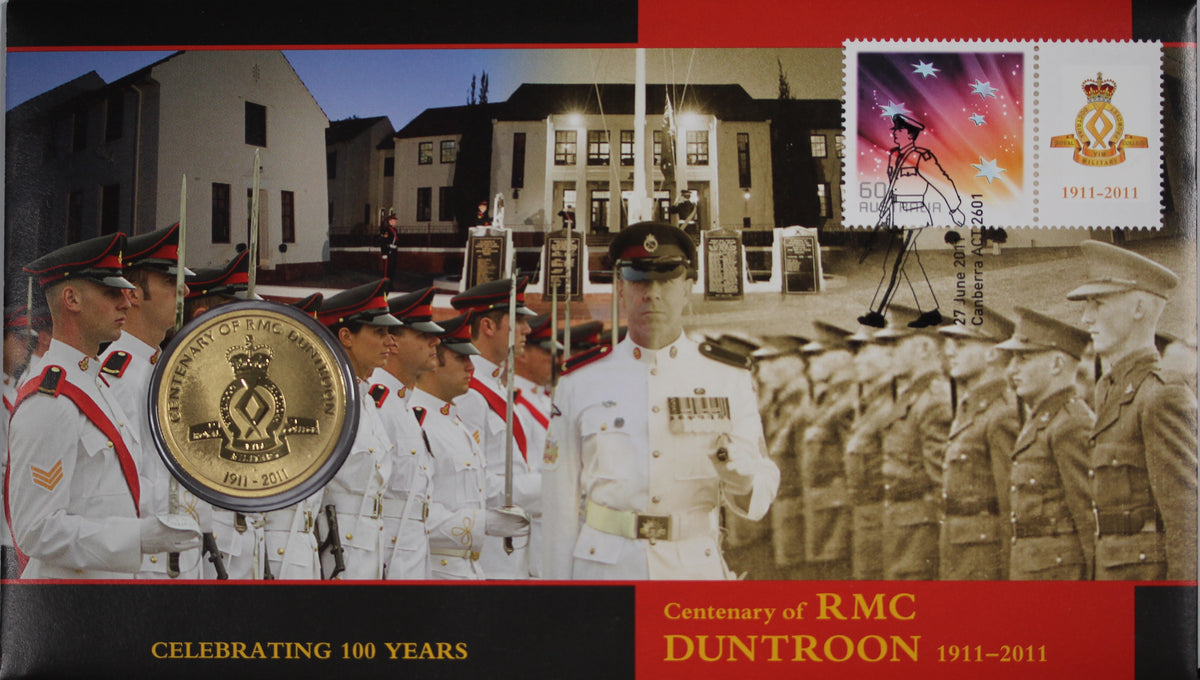 2011 Centenary of RMC Duntroon $1 PNC – Thompsons Coins