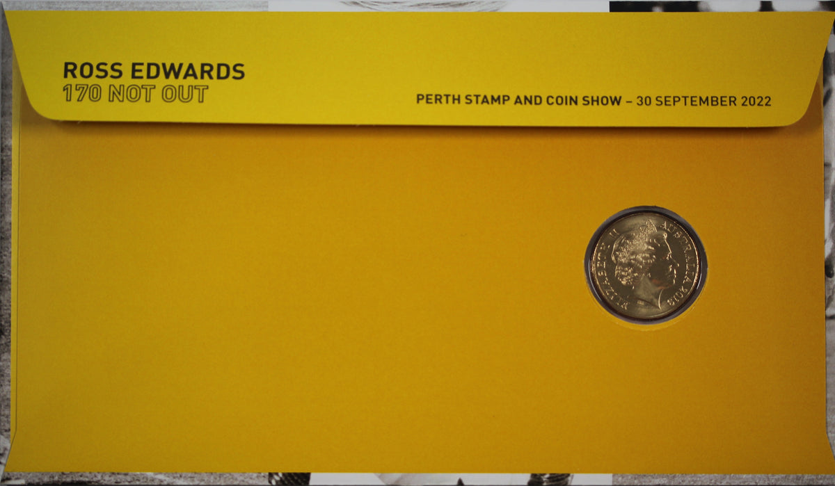 Perth Stamp and Coin Show PNC Ross Edwards WA Test Cricketer ...