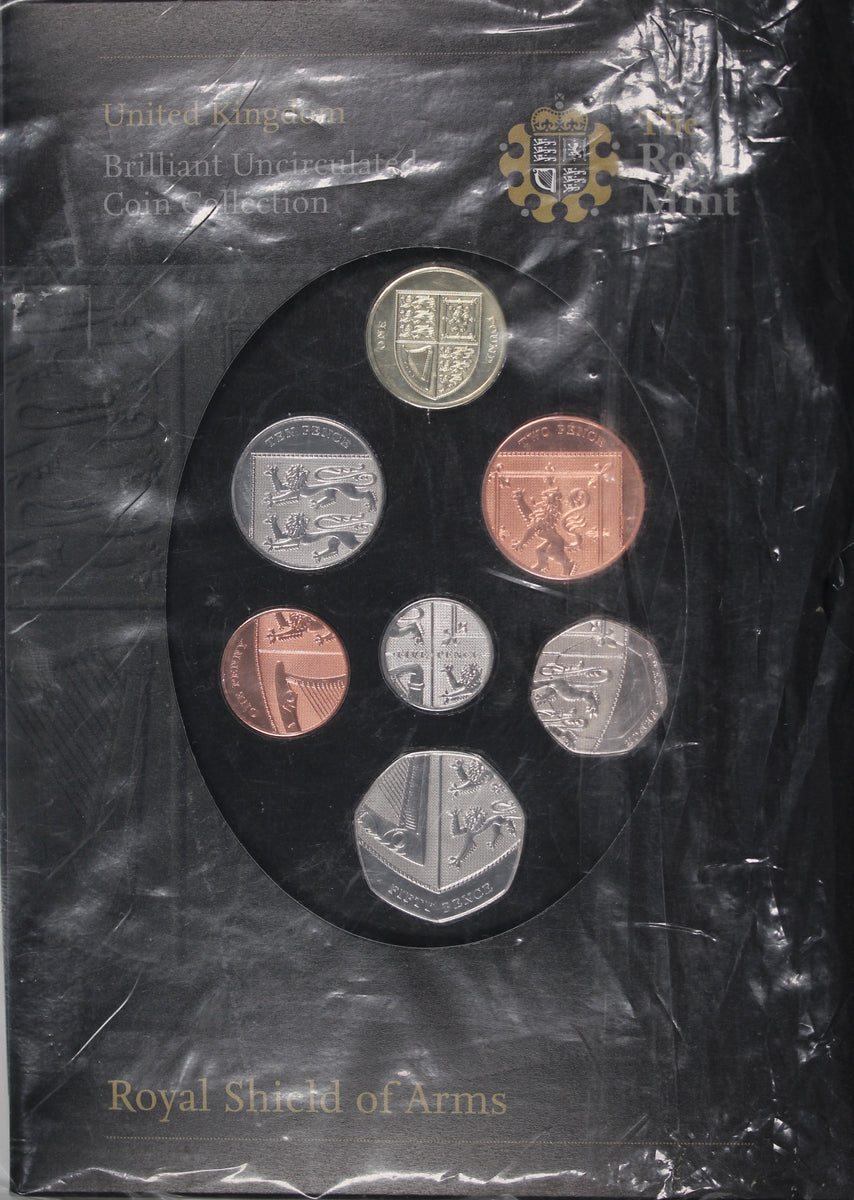 GB 2008 Royal Shield of Arms Mint Set – Thompsons Coins