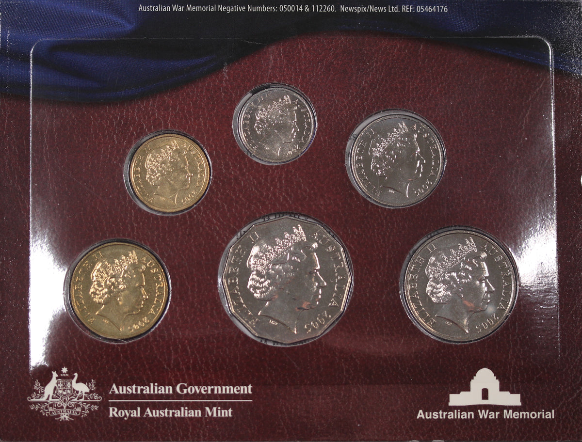 2005 Mint Set (Anniversary End of WWII) – Thompsons Coins