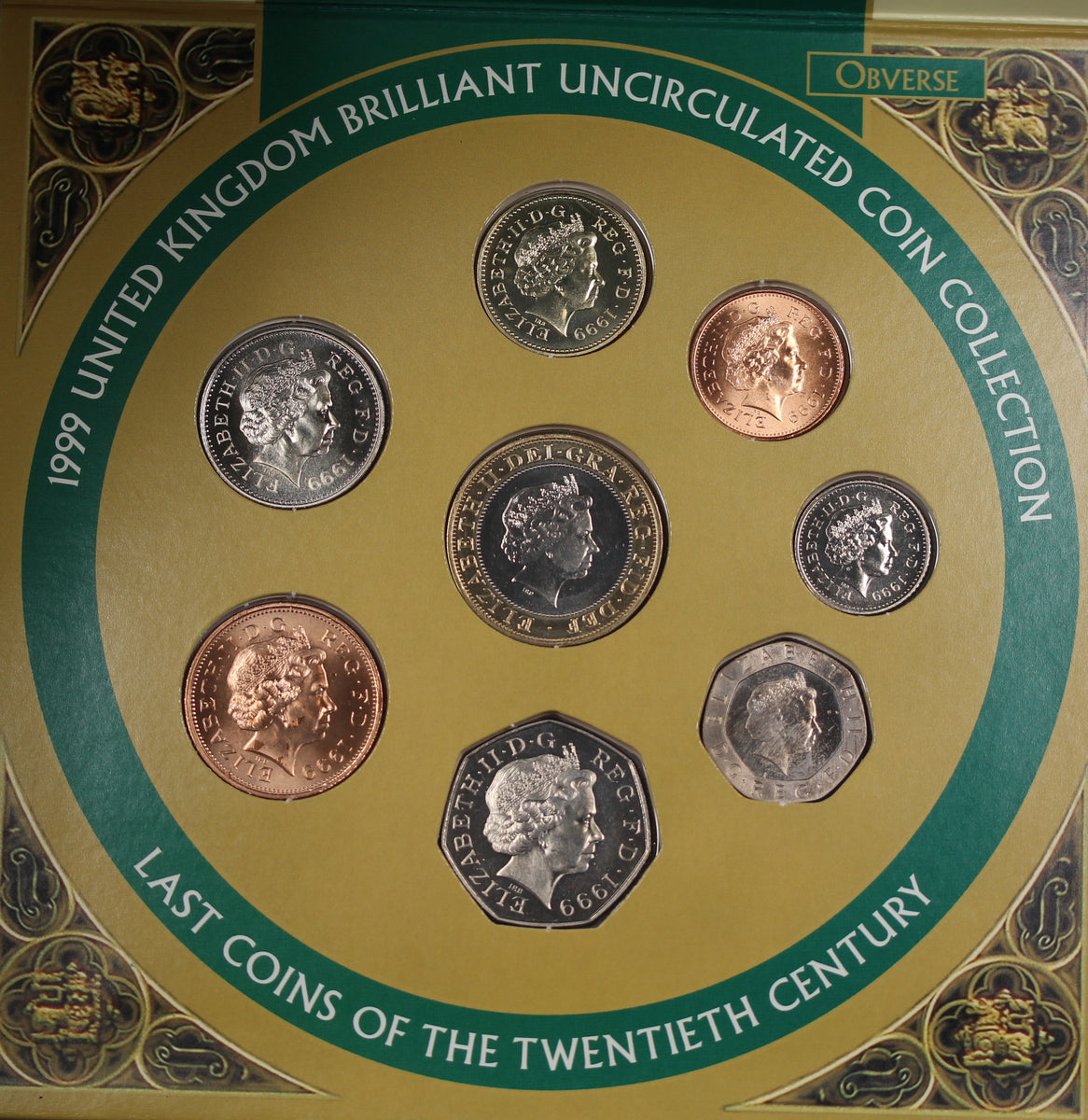 GB 1999 Brilliant Uncirculated Coin Set – Thompsons Coins