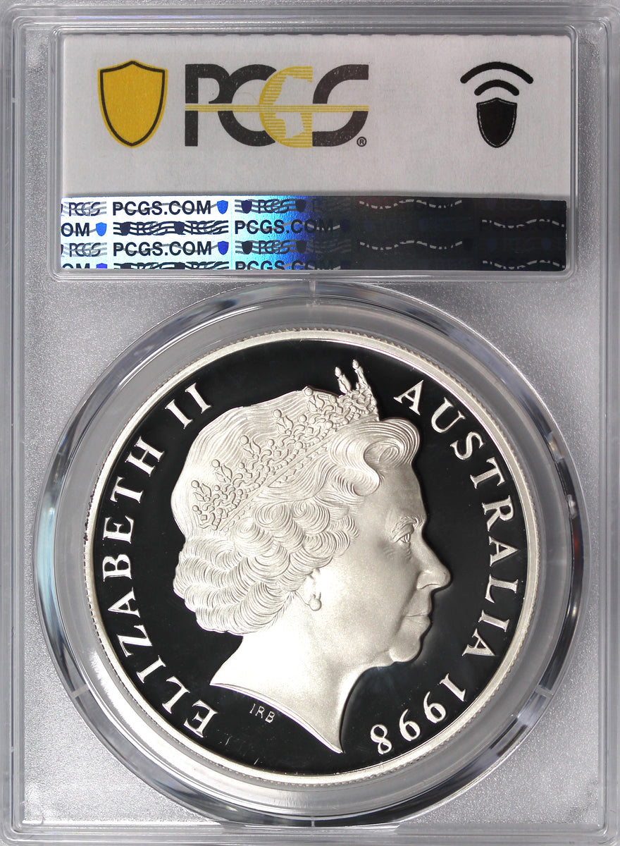1998 $1 Silver New Parliament House Coin PR70DCAM – Thompsons Coins