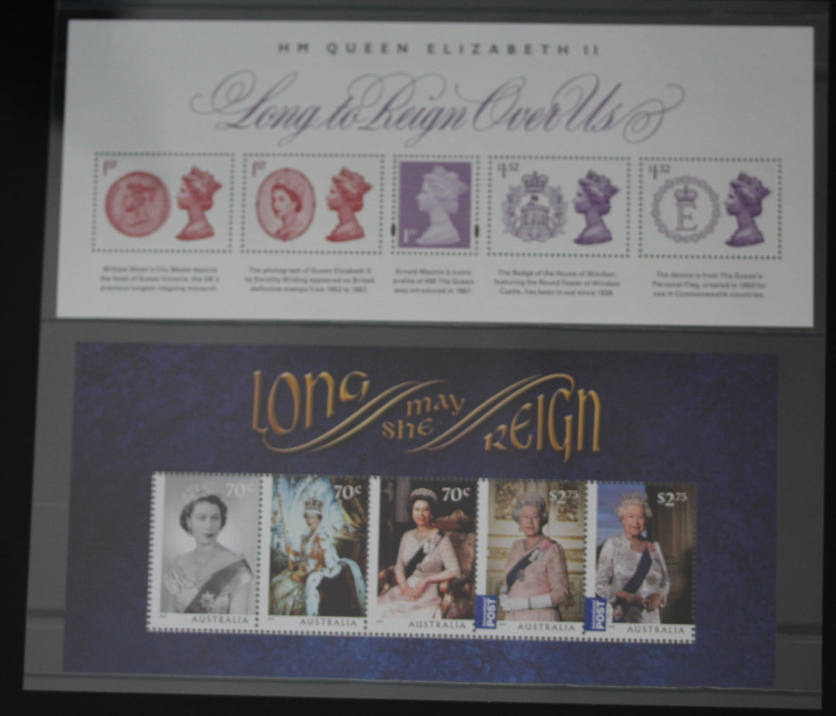 2015 Long May She Reign PNC and Mini Sheet (Impressions) – Thompsons Coins